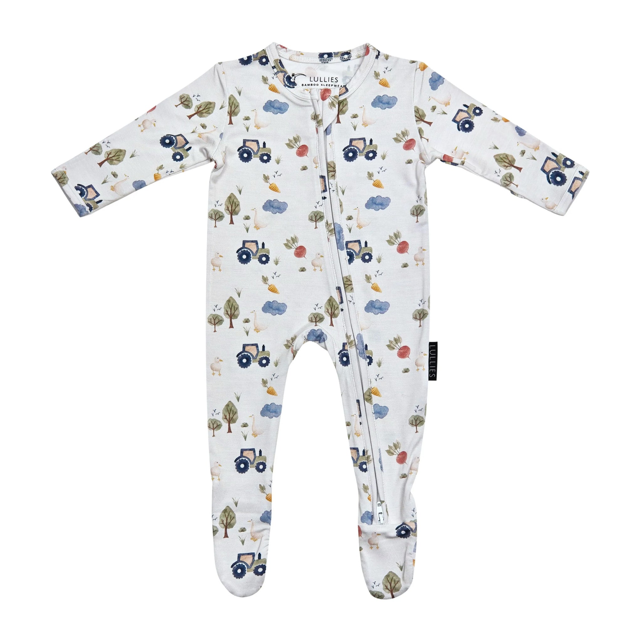 Bamboo Footed Sleeper - On the farm – Lullies